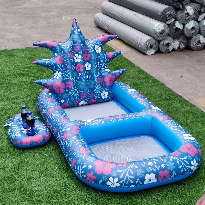 Pineapple Strawberry Mesh Fabric Recliner Pool Float | Only Inspired ...