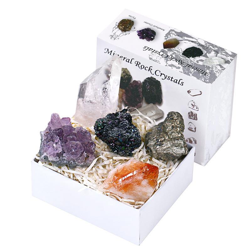 Mineral Rock Crystals Gift Box | Only Inspired Gifts Boutique